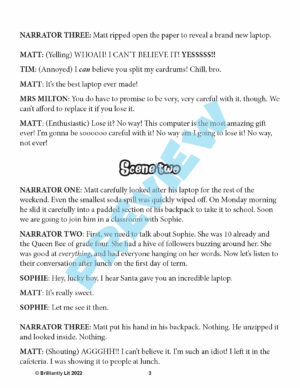 Readers' Theater Brain Teaser Mystery Script GRADES 3-4 - Made By Teachers