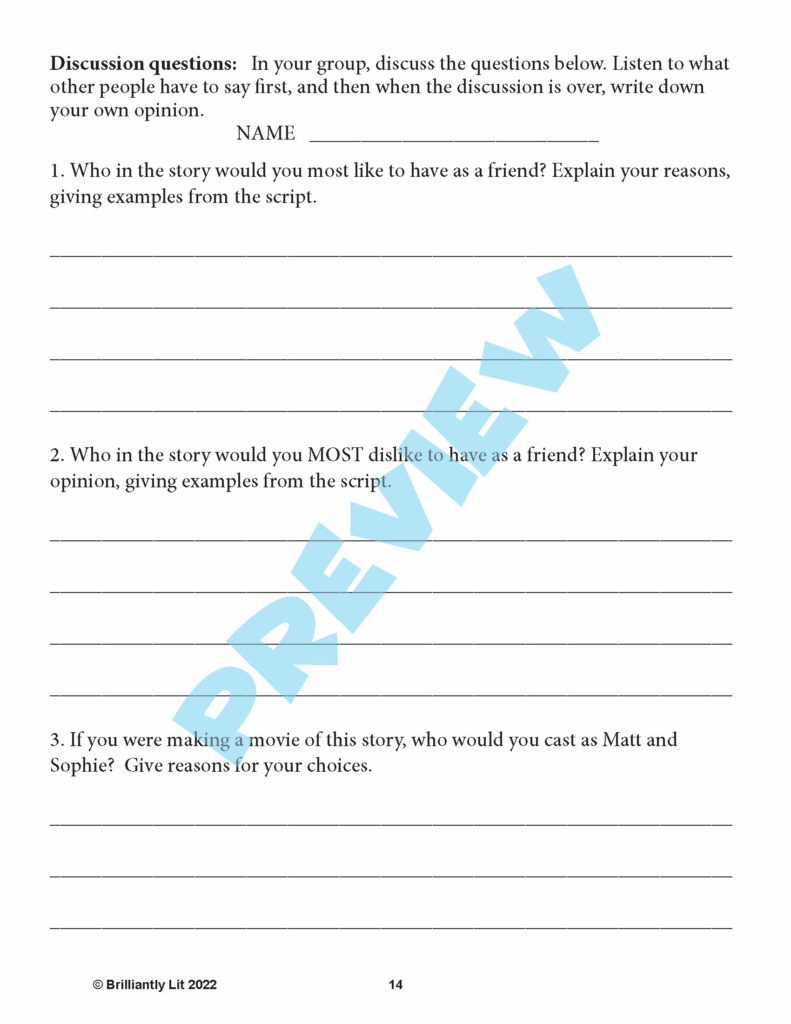 Readers' Theater Brain Teaser Mystery Script GRADES 3-4 | Made By Teachers
