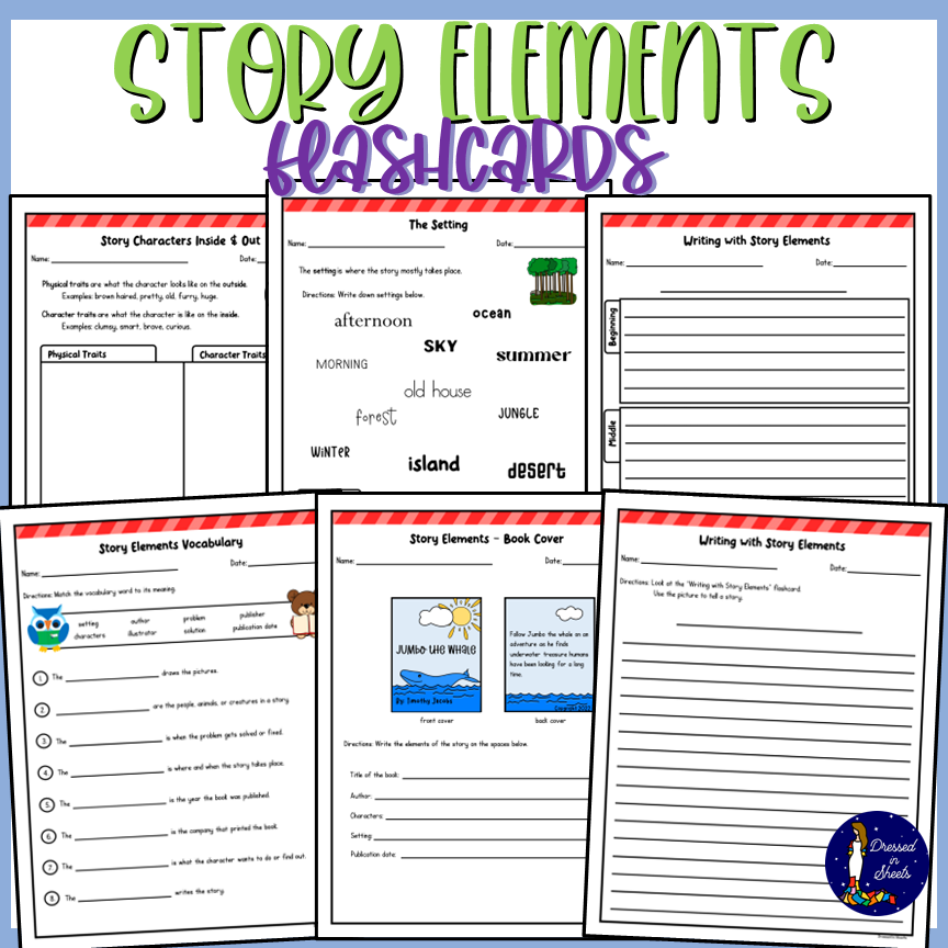 Story Elements Flashcards - Made By Teachers