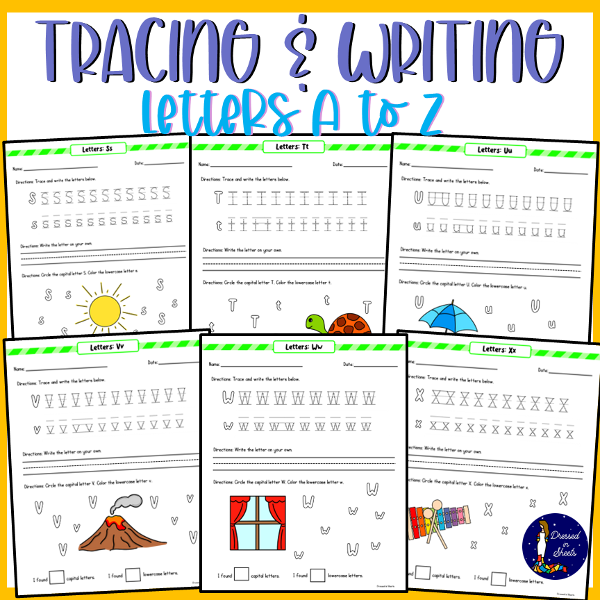 Tracing and Writing Letters A to Z | Made By Teachers