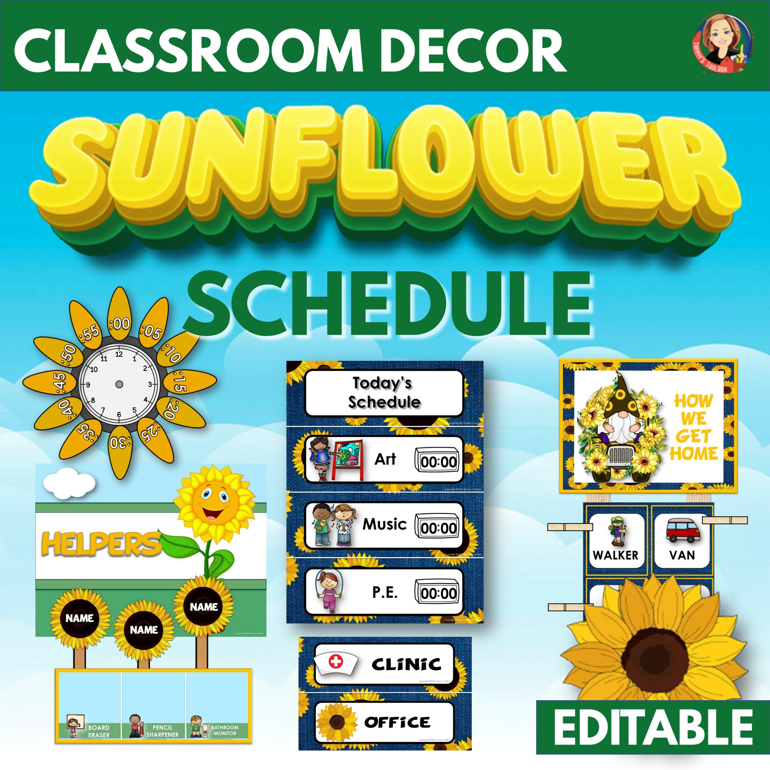 Ocean Under the Sea Theme Classroom Schedule | Made By Teachers