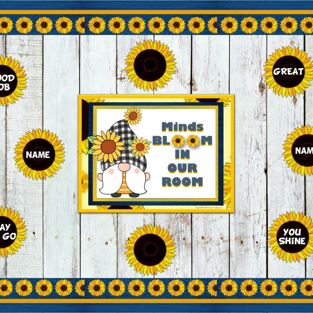 Sunflower Classroom Decor Bundle - Made By Teachers