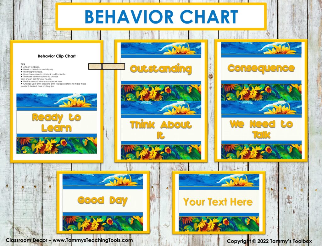 Sunflower Classroom Decor Bundle - Made By Teachers