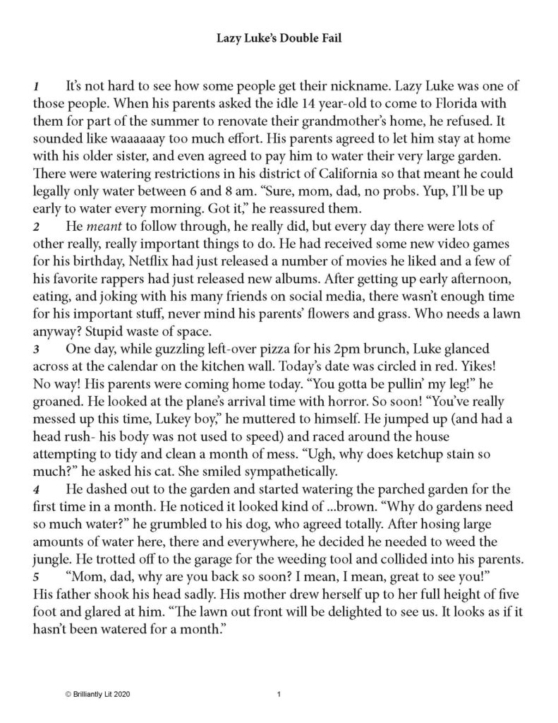 READING COMPREHENSION MYSTERY STORIES AND QUESTIONS - Made By Teachers