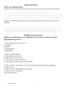 READING COMPREHENSION MYSTERY STORIES AND QUESTIONS | Made By Teachers