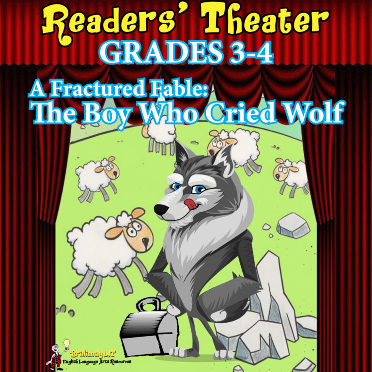 Readers' Theater Aesop's Fable Fun: The Boy Who Cried Wolf GRADES 3-4 ...