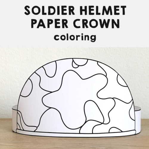 Community Helpers Paper Hats Career Day Printable Paper Coloring Craft ...