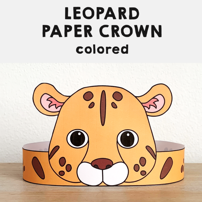 Shark Paper Crown Headband Coloring Craft | Made By Teachers