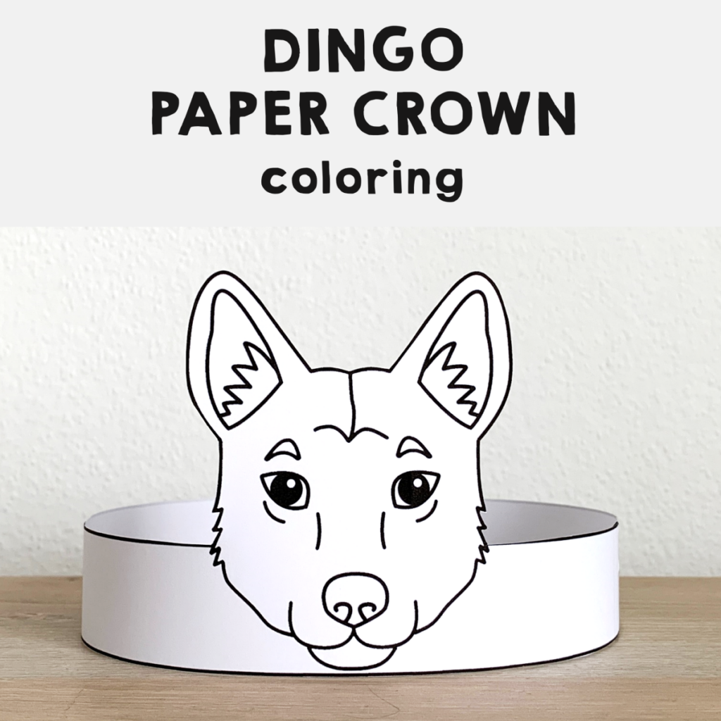 Platypus Paper Mask Printable Australian Animal Coloring Craft Activity ...