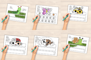 Bugs Insects Paper Crowns Headbands Hats Printable Coloring Craft ...