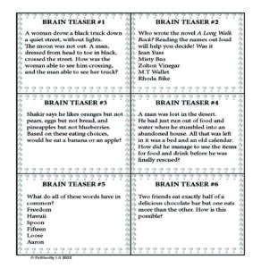 60 ELA BRAIN TEASER MINI MYSTERIES AND LOGIC PUZZLES: Critical Thinking ...