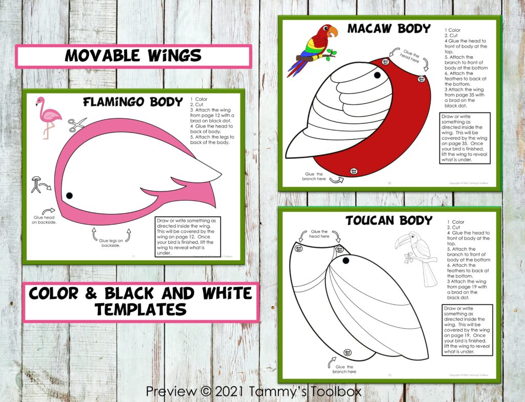 All About Me Craft and Back to School Bulletin Board Activity Tropical ...