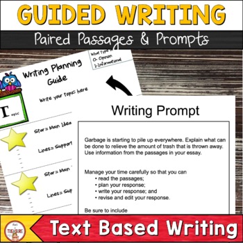 Prewriting Text Based Writing | Planning and Understanding Prompts ...