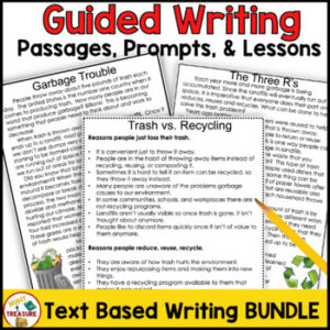 Guided Text Based Writing | Informational and Opinion Writing - Made By ...