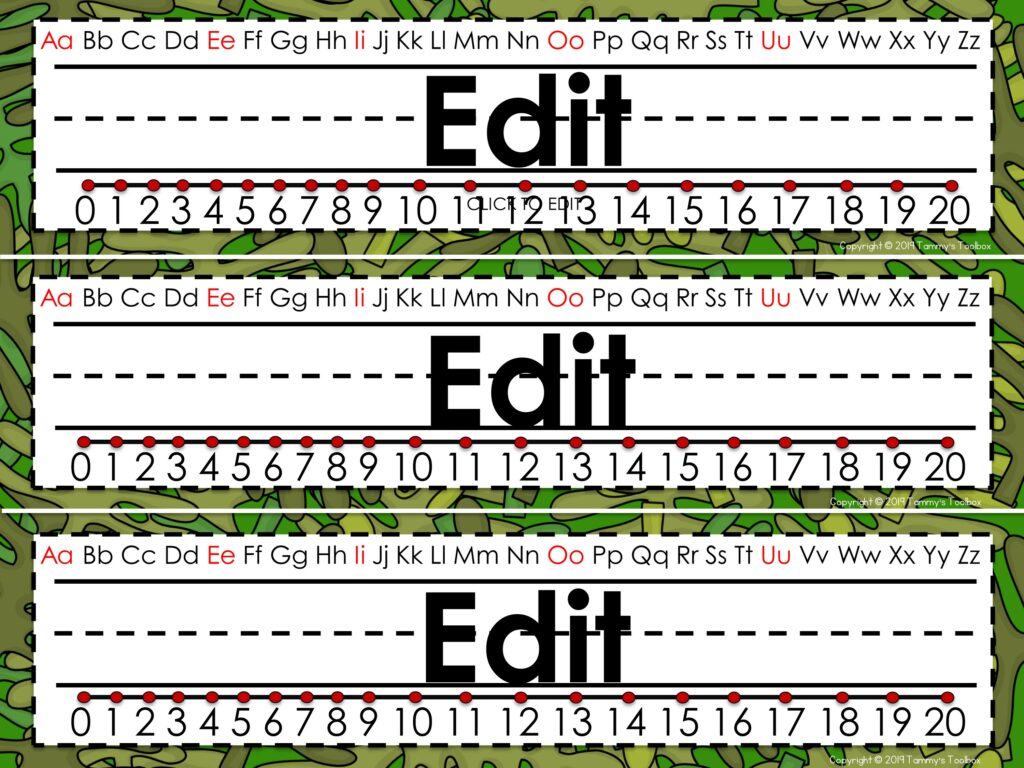 Jungle Safari Theme Classroom Decor Editable | Made By Teachers