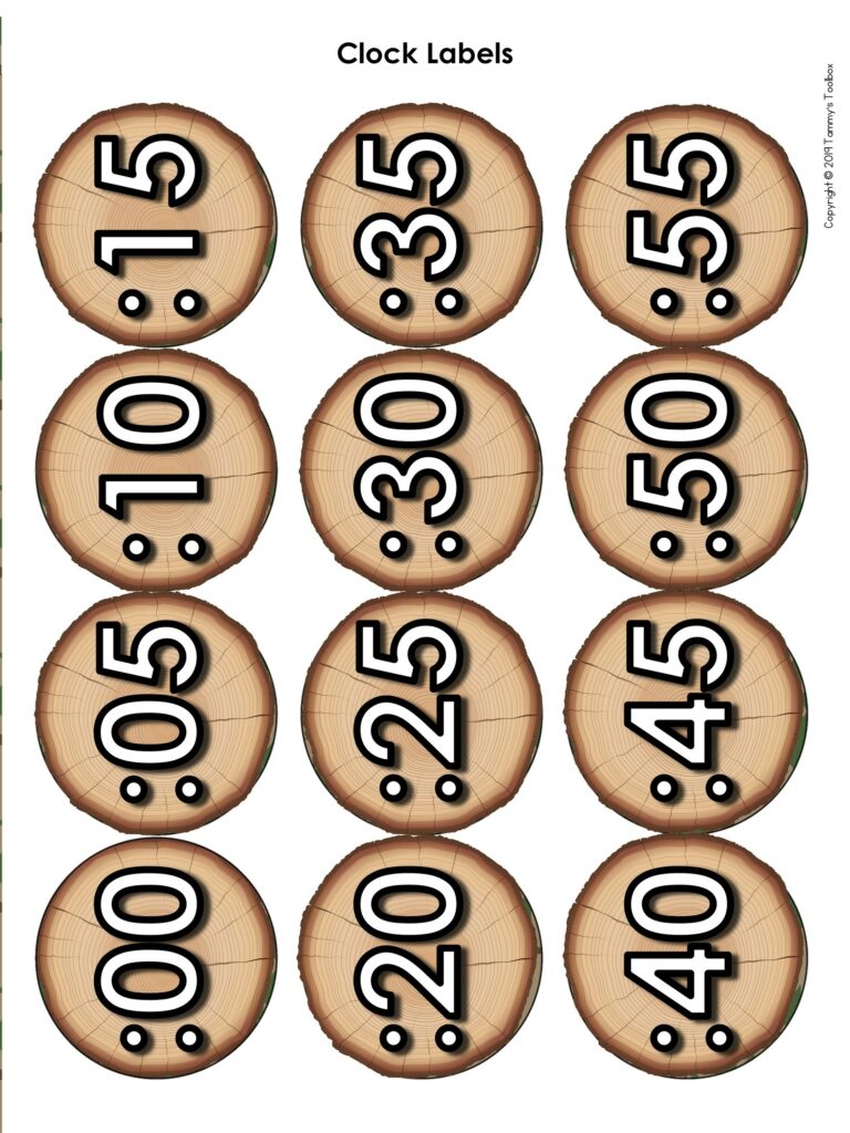 Classroom Decor Calendar in Camping Theme - Made By Teachers