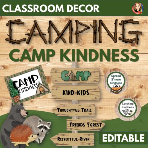 Camping Theme Classroom Decor Bulletin Board | Made By Teachers