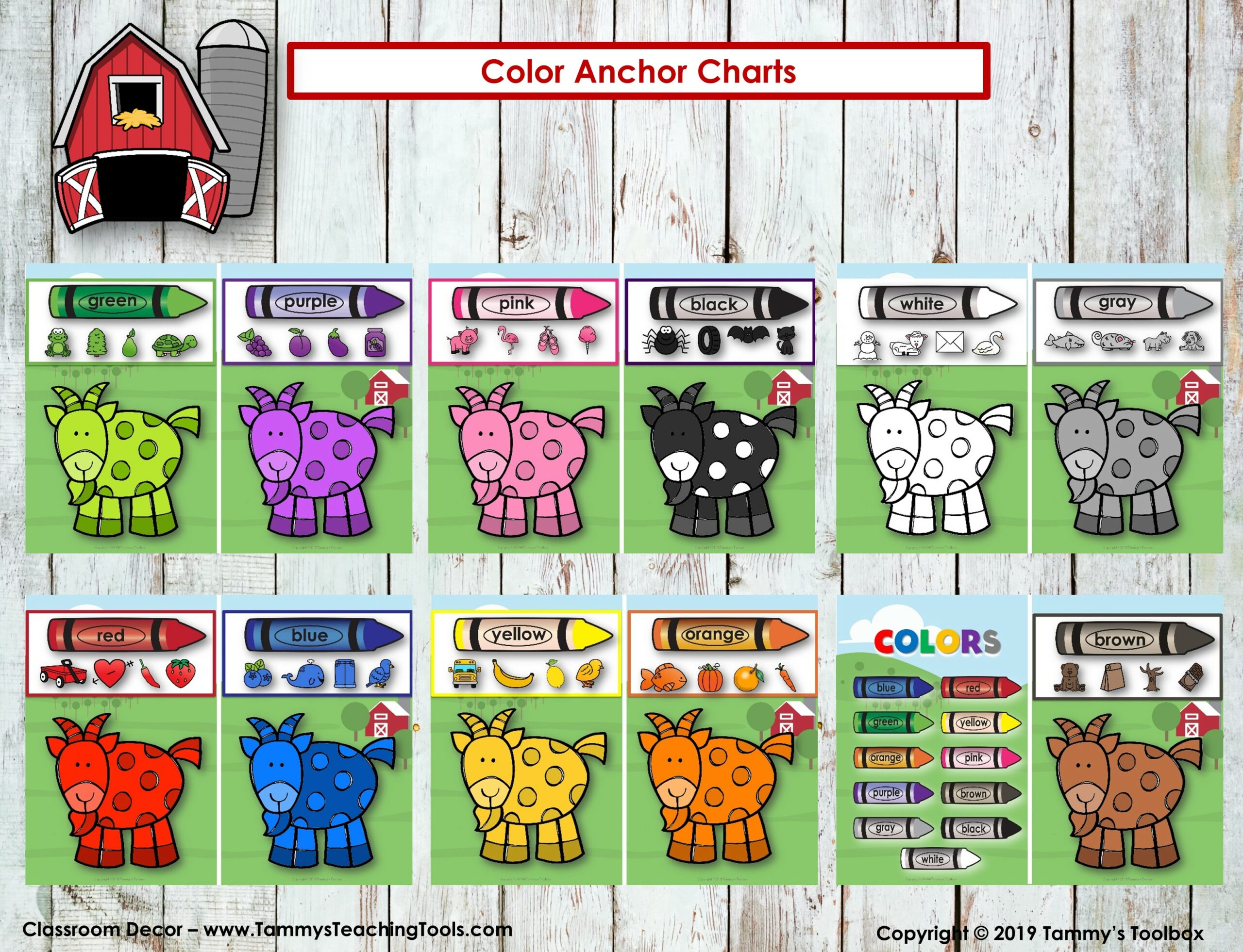 Farm Theme Classroom Decor Set | Made By Teachers