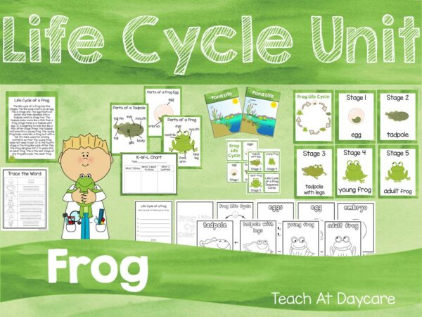Life Cycle of a Frog Science Curriculum Unit. | Made By Teachers