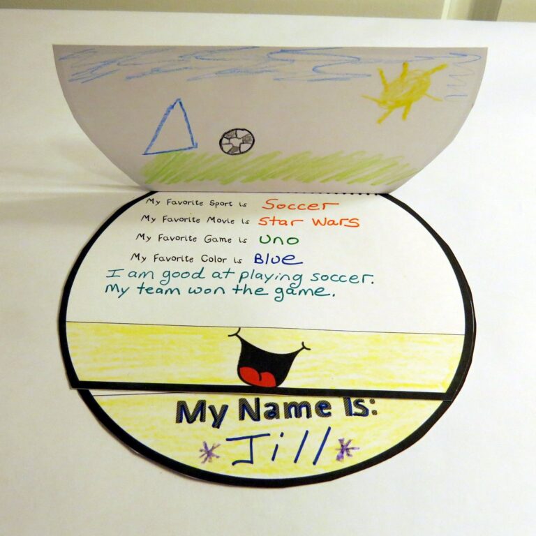 All About Me Back to School Craft in Rainbow Emoji Theme | Made By Teachers