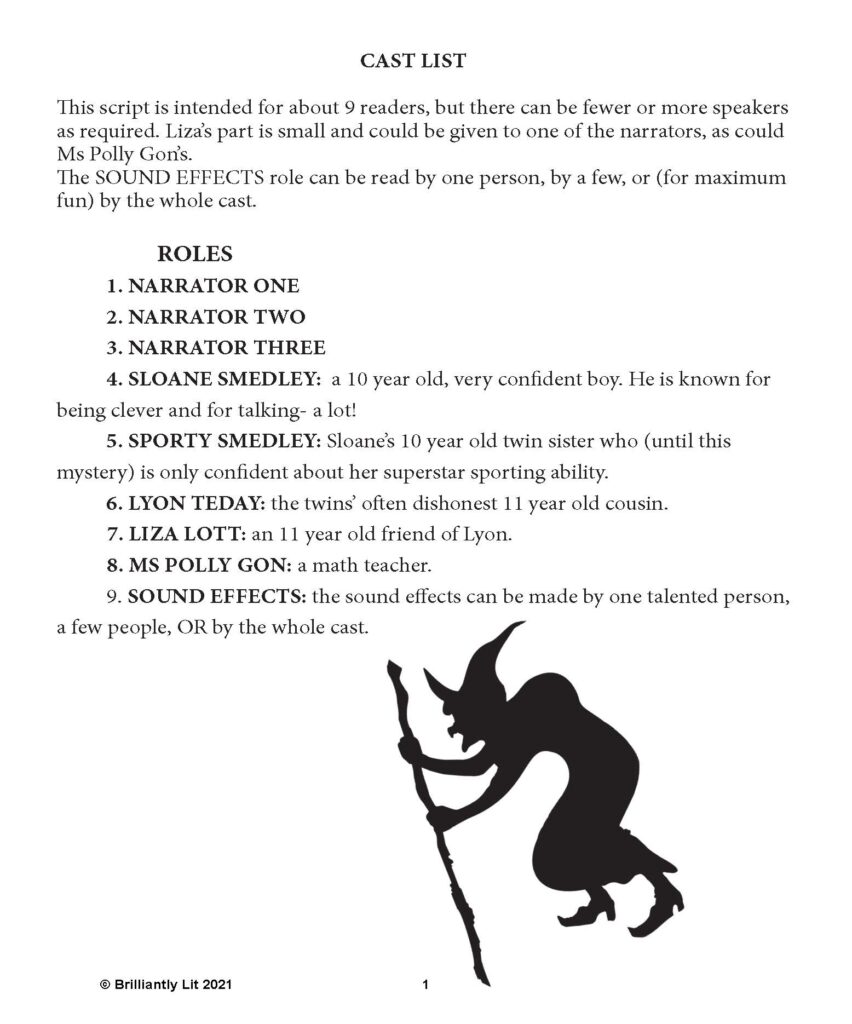 Readers' Theater Scary Mystery Script GRADES 3-4 | Made By Teachers