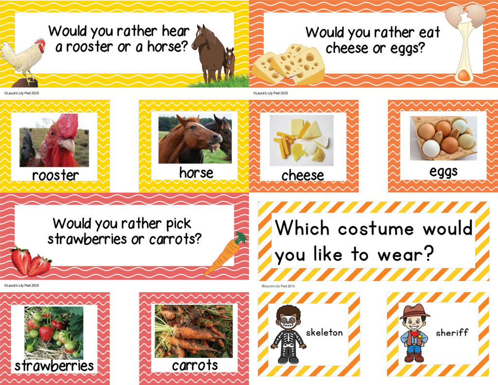 Question of the Day Farm, Apples, Pumpkins, Fall Themes | Made By Teachers