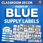 Editable Classroom Supply and Organization Labels - Made By Teachers