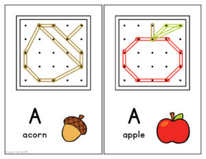 Fall Geoboard Cards - Made By Teachers