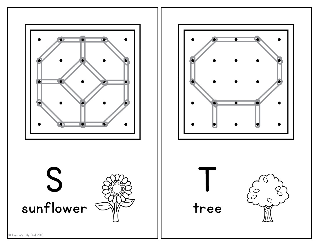 Fall Geoboard Cards | Made By Teachers