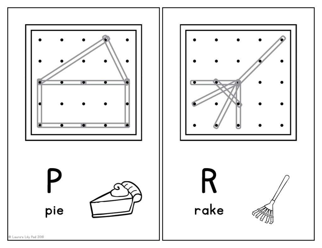Fall Geoboard Cards - Made By Teachers