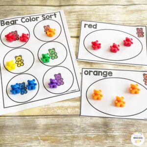 Counting Bears Activity Mats for Preschool and Kindergarten - Made By ...