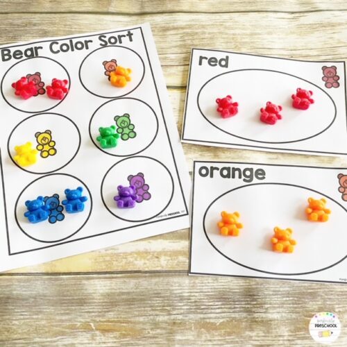 Counting Bears Activity Mats for Preschool and Kindergarten - Made By ...