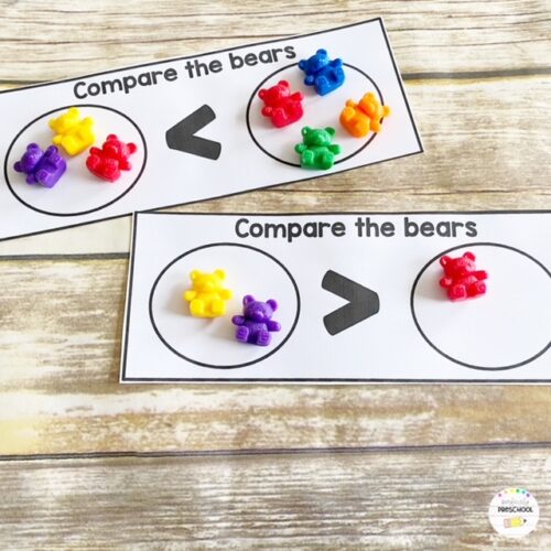 Counting Bears Activity Mats for Preschool and Kindergarten - Made By ...