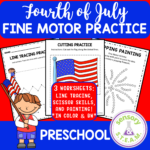 FOURTH OF JULY Fine Motor Activities for Preschool and Toddlers | Made ...