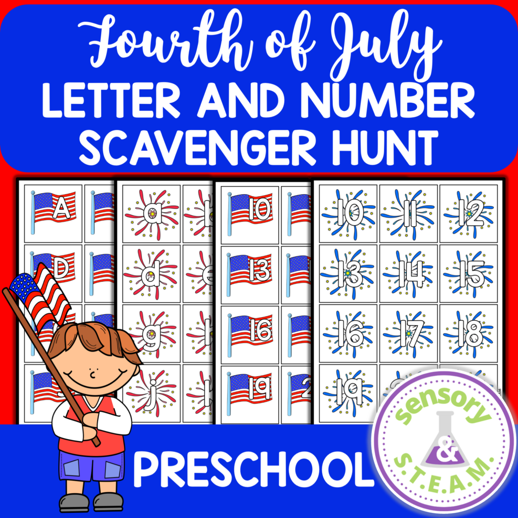 FOURTH OF JULY * BUNDLE * for Preschool | Summer Review Practice - Made ...
