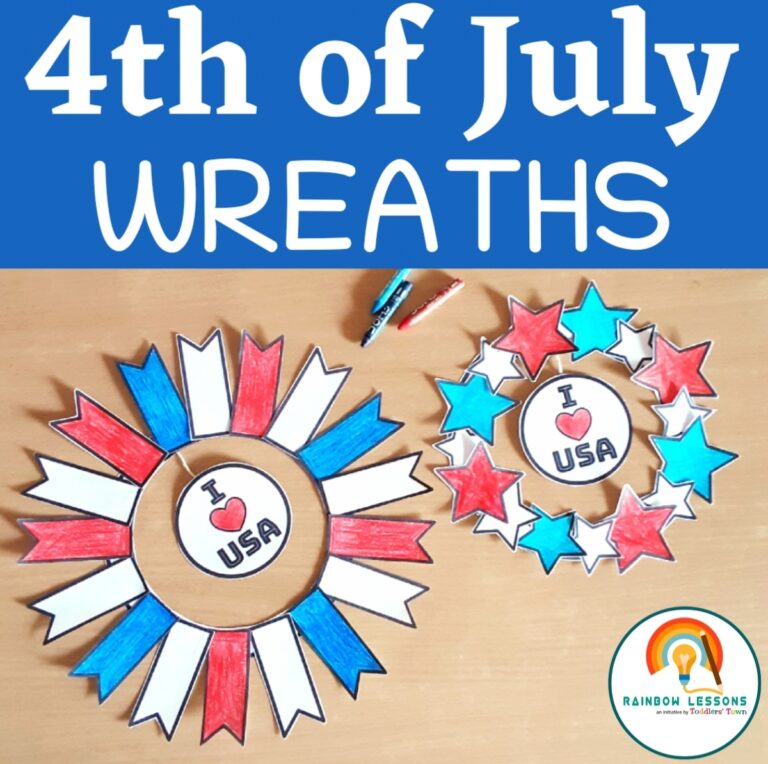 4th of July Craft | 4th of July Activities | 4th of July Bulletin Board ...