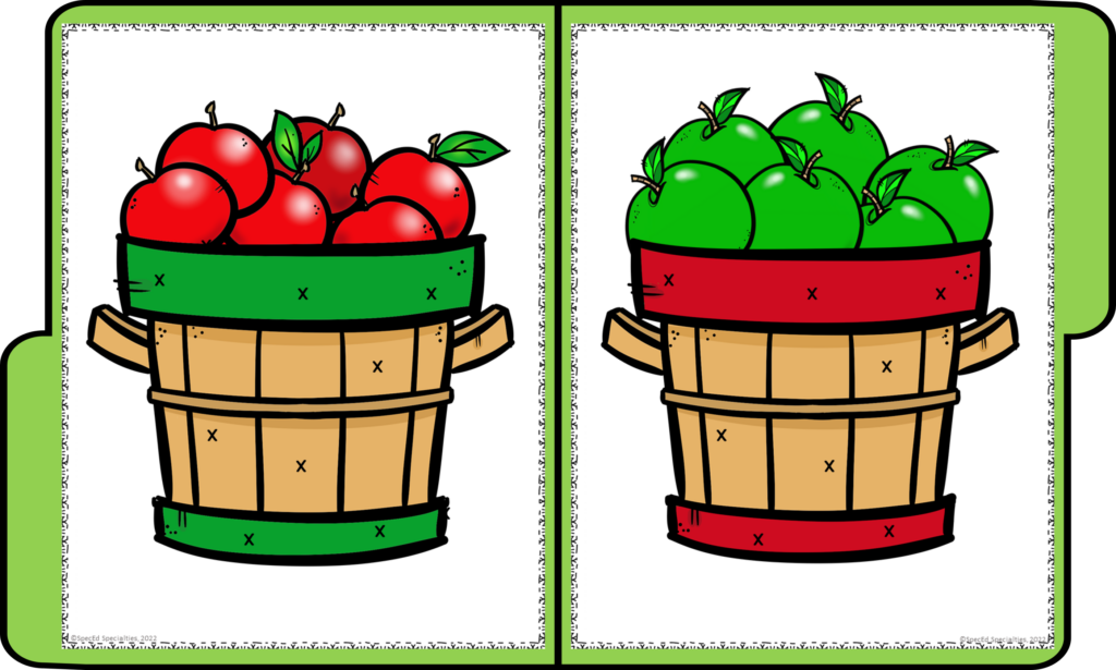 Fall File Folders for September in Special Education - Made By Teachers