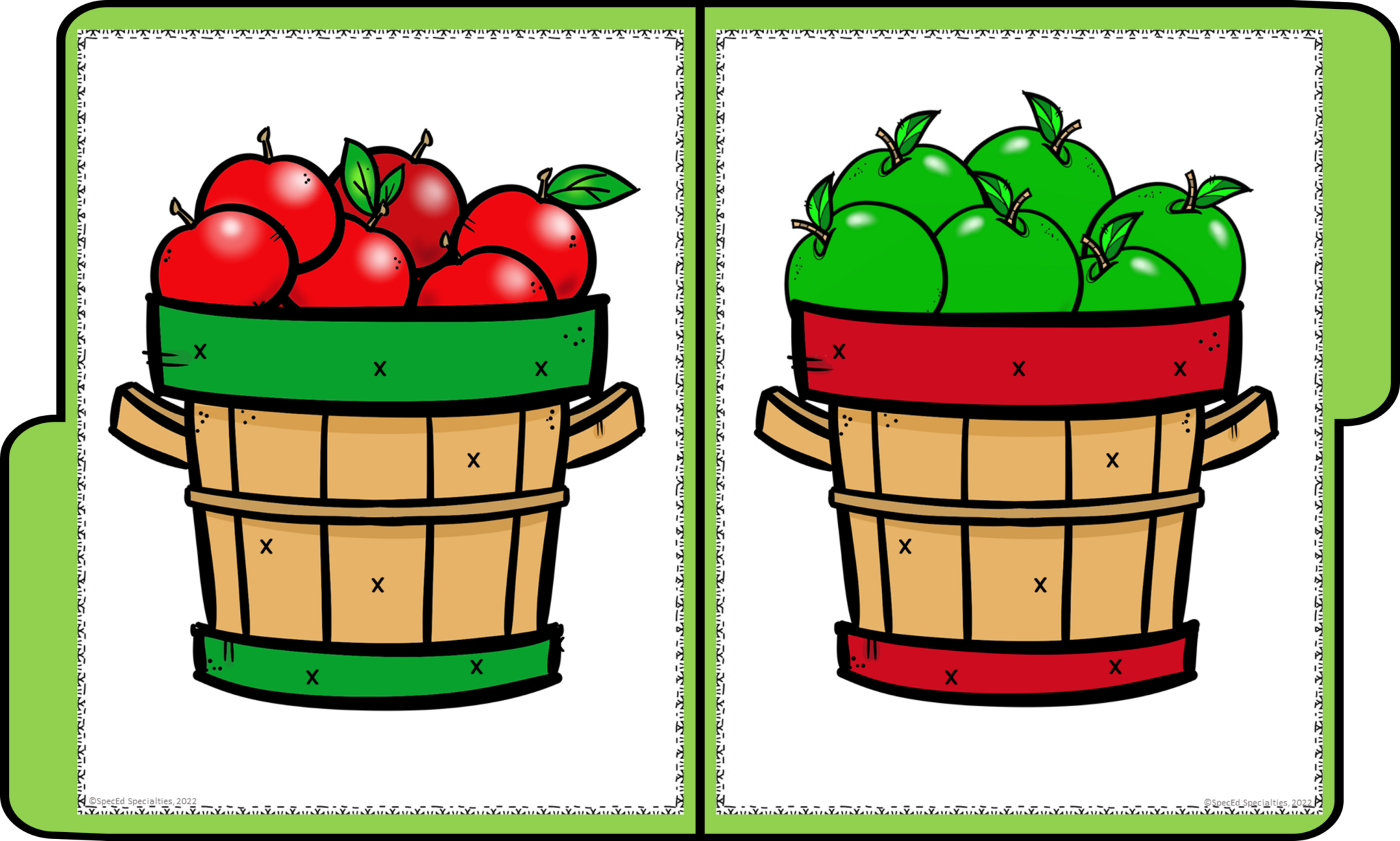 Fall File Folders for September in Special Education - Made By Teachers