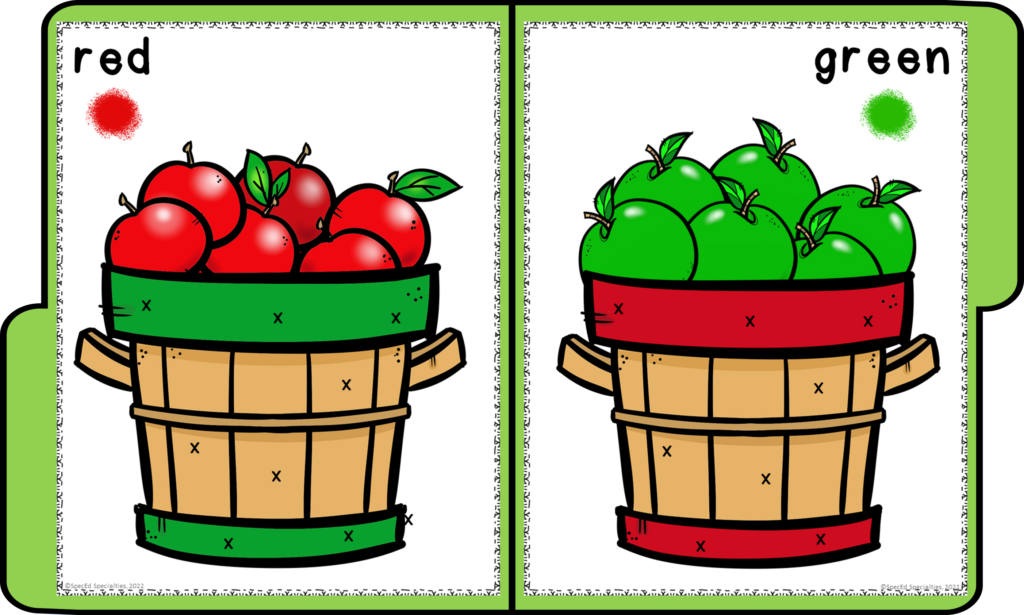 Fall File Folders for September in Special Education - Made By Teachers