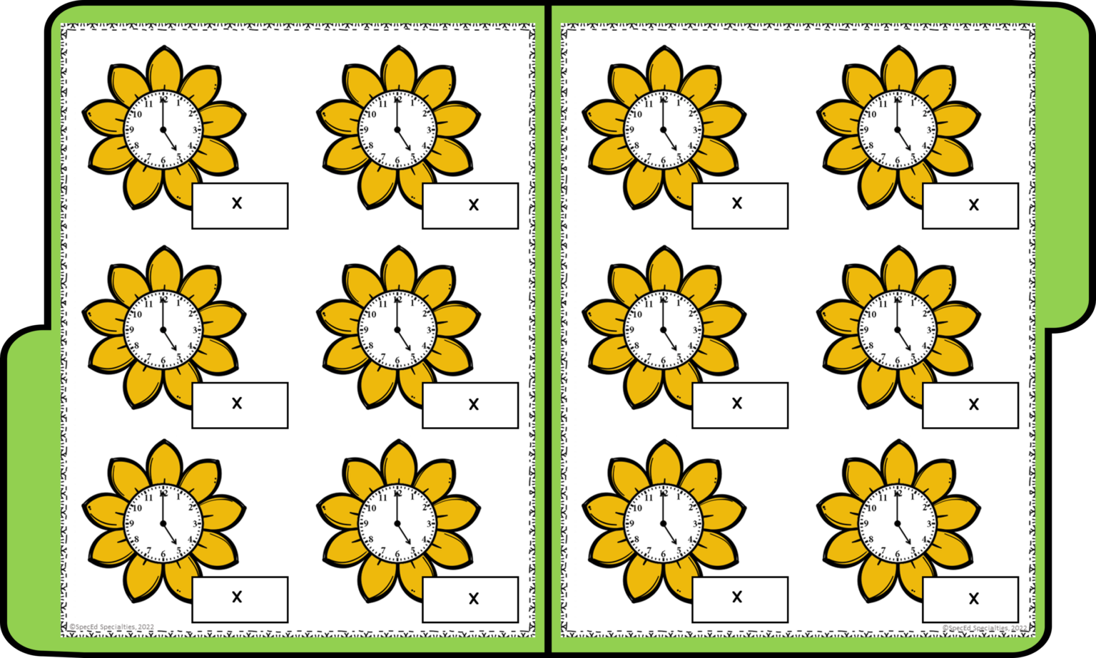 Fall File Folders for September in Special Education - Made By Teachers