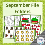 Fall File Folders for September in Special Education - Made By Teachers
