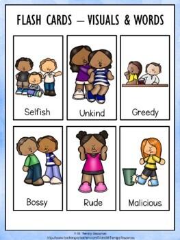 CHARACTER TRAITS BINGO - Helpful & Unhelpful Traits | Made By Teachers