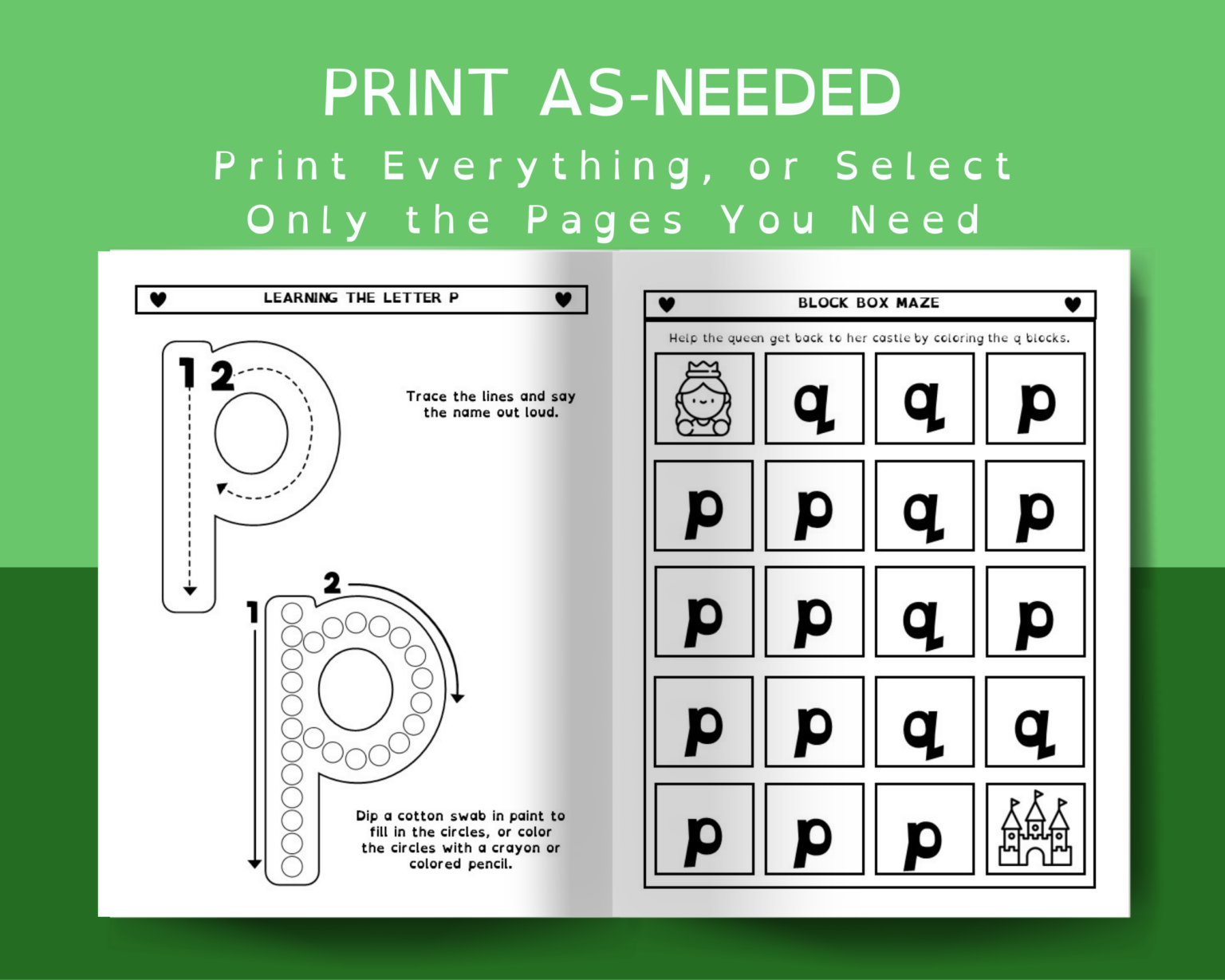 Dyslexia Letter Reversals Worksheets for b, d, p, q, t and f | Made By ...