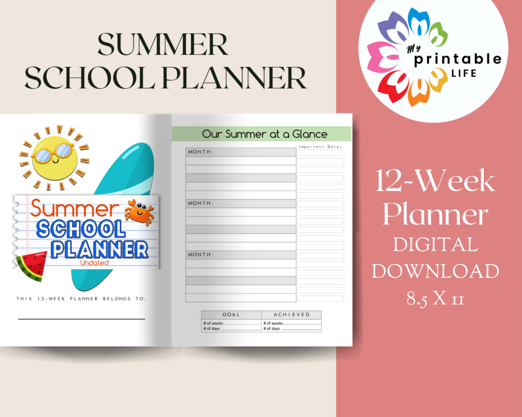 Summer School Planner | Made By Teachers