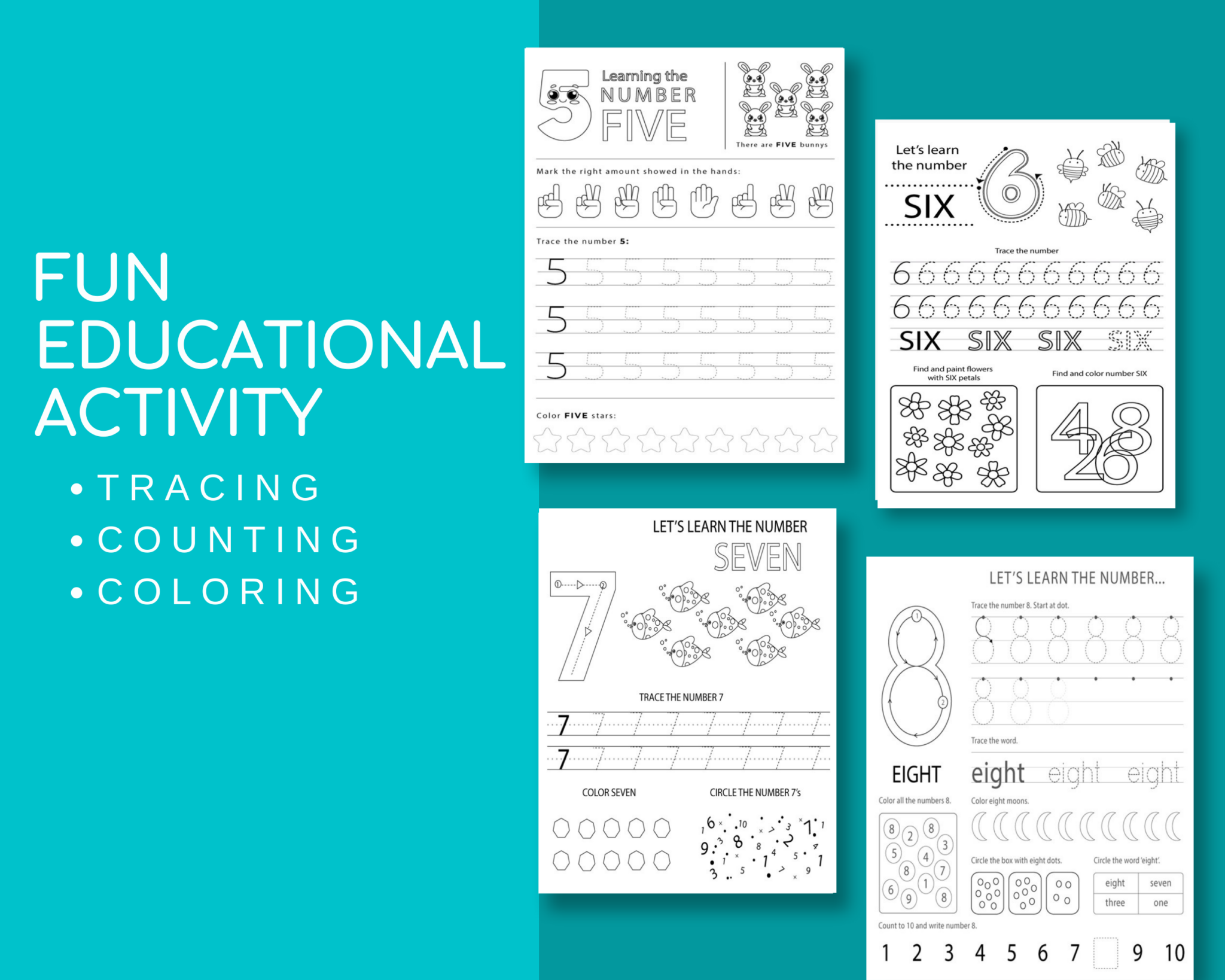 Learn Numbers 1-10 Writing and Tracing | Made By Teachers