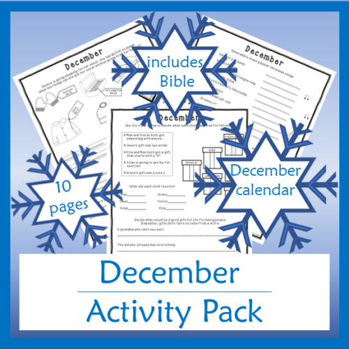 December Activity Pack - Made By Teachers