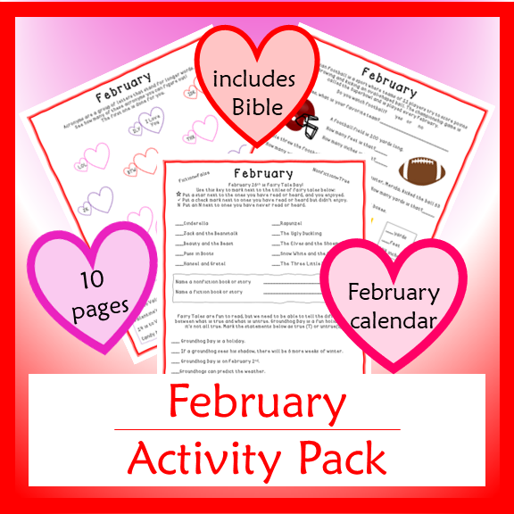 February Activity Pack | Made By Teachers