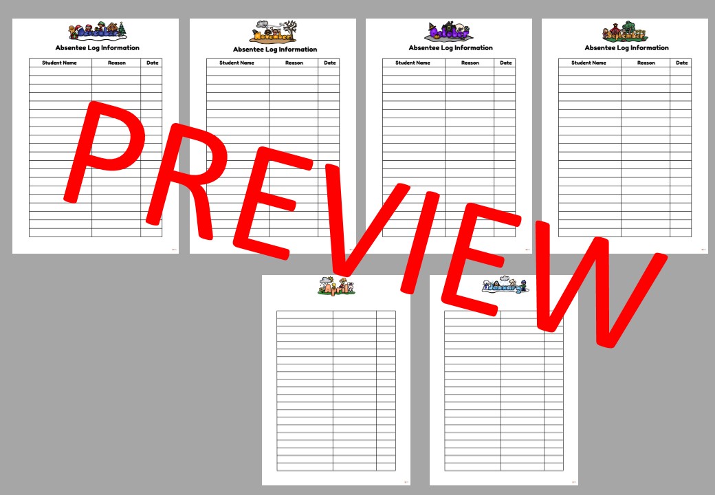 Editable Teacher Forms - Made By Teachers