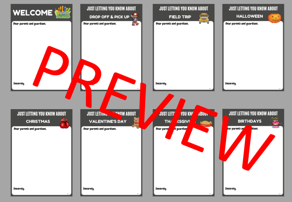 Editable Letters to Parents Templates | Made By Teachers