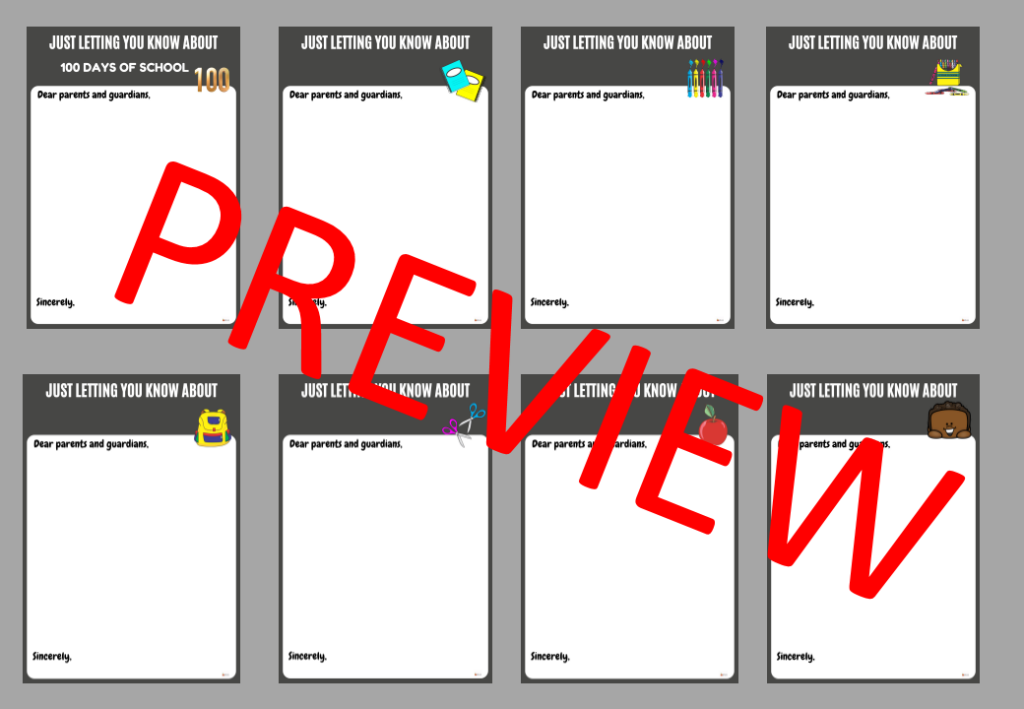 Editable Letters to Parents Templates | Made By Teachers